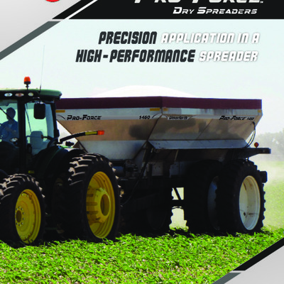 Pro-Force Dry Fertilizer Spreader - Unverferth Farm Equipment